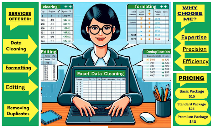 Do Excel Data Cleaning Formatting Editing And Removing Duplicate Data By Sumitkr 03 Fiverr