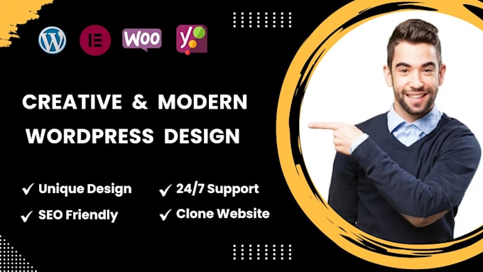 Build a creative or modern wordpress website design or redesign by ...