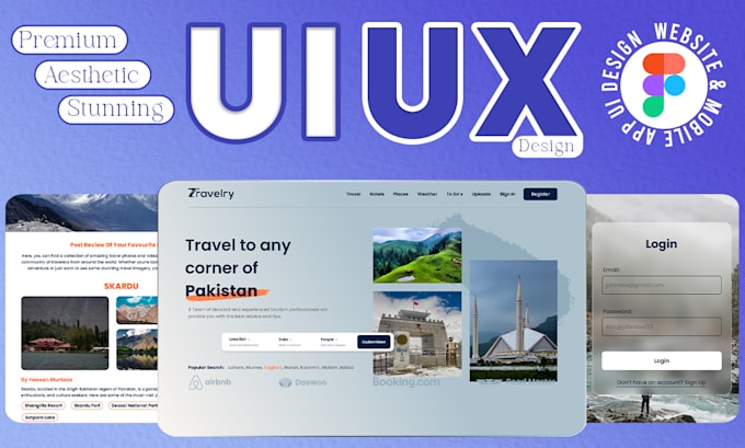 Create stunning, unique and luxury ui design for you by Faizan_4832 ...