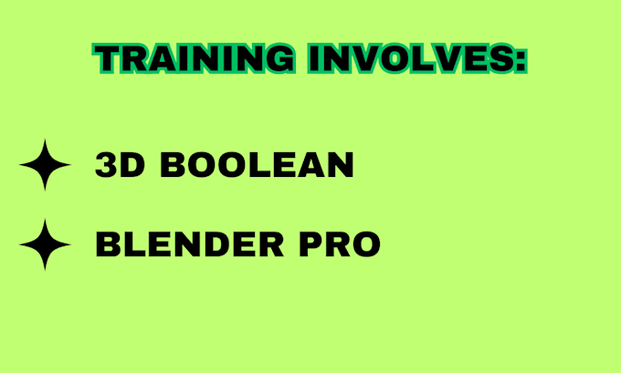 Teach 3d boolean on blender basic tools in step by step by Charlesmason001 | Fiverr