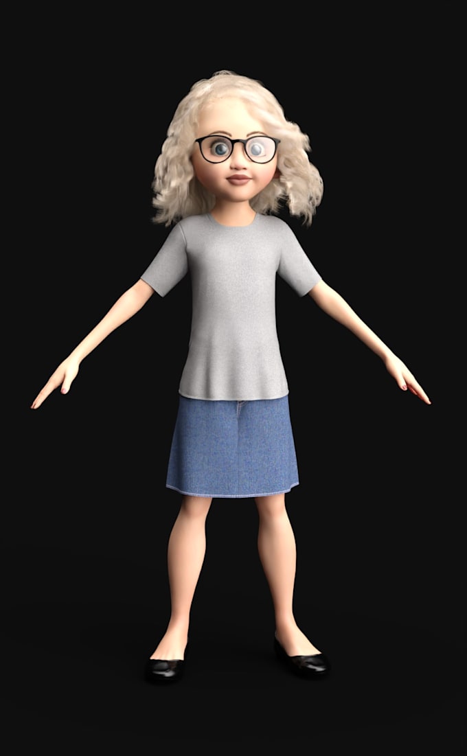 Design 3d cartoon character in blender by Roling_cartoon | Fiverr