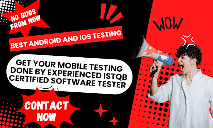 Do App Testing And Website Testing Qa Testing Iphone And Android