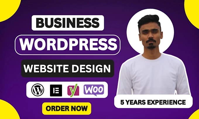 Create responsive business wordpress website design by Asadhabib440 | Fiverr