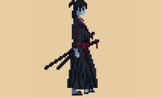 Draw pixel art, pixel game art, 2d sprite sheet, tileset, pixel ...