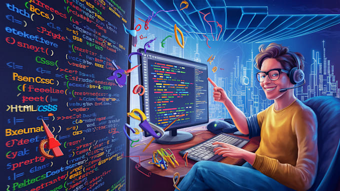 Help in html css code error and remove them by Mohitroy01 | Fiverr