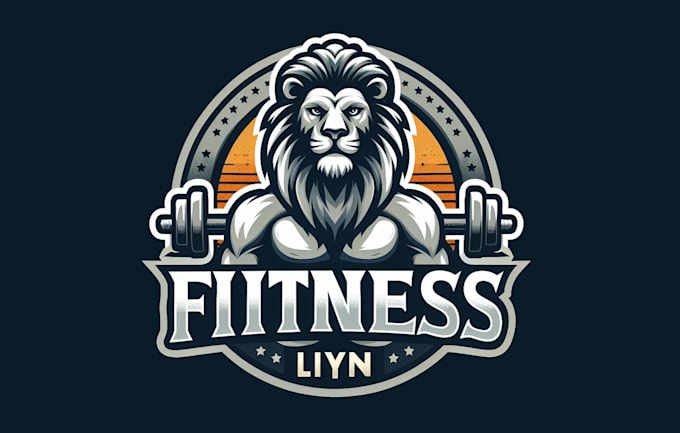 Design super fitness lion gym mascot logo in 24 hours by Josh_aer | Fiverr