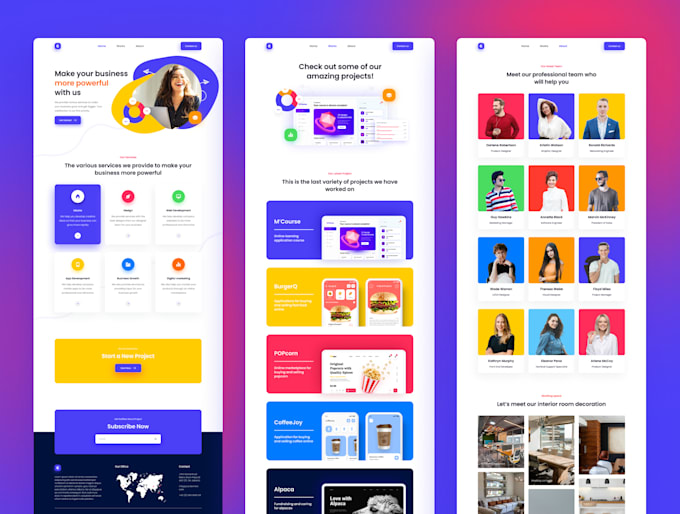 Design mobile app, website ui design, figma design website, ui ux design by Uxmaster12 | Fiverr