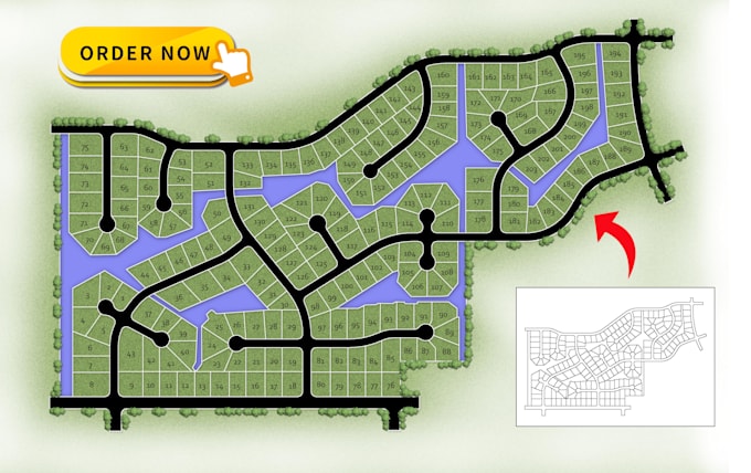 Do commercial or residential site plan no seal and sign by Tabasumr01 ...