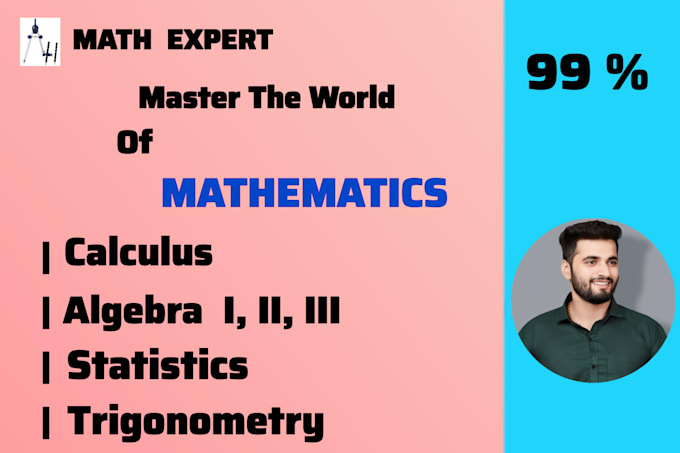 Help in mathematics statistics calculus algebra trigonometry assignments by Danial_fm | Fiverr