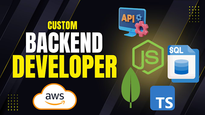 Develop nodejs api and backend for you with typescript by Web_muzammil | Fiverr