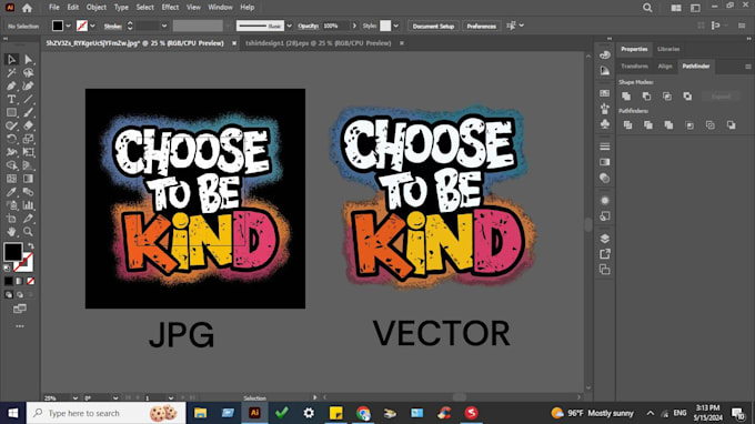 Professional jpg image to transparent png and vector conversion service by Tshirt_house | Fiverr