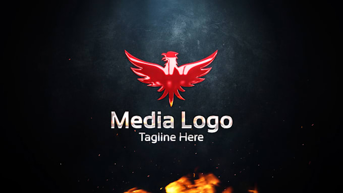 Create a 3d corporate glossy neon gaming youtube video intro by ...