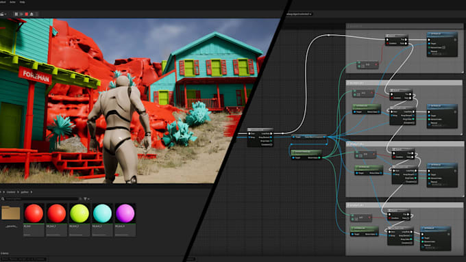 Do Unreal Engine Game Development Multiplayer Game Mobile Game Rpg
