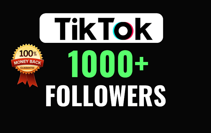 1000 buy tiktok followers fast by Nervenam | Fiverr