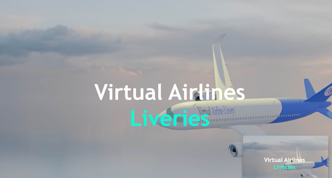 Design accurate custom airline livery for msfs microsoft flight ...