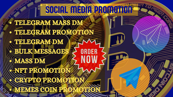 Telegram promotion, telegram mass dm, telegram dm, mass dm by Tommy3342 ...