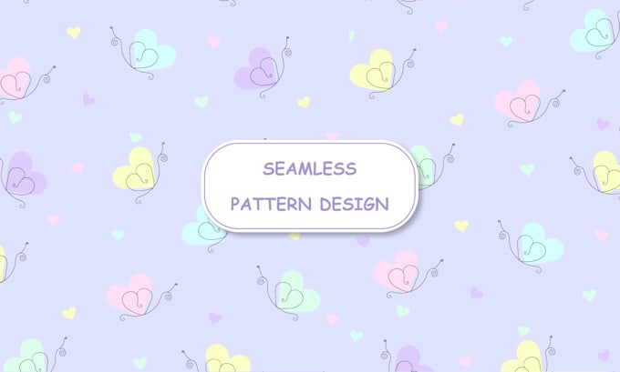 Design seamless repeat vector patterns for you by Ourlittlebees | Fiverr