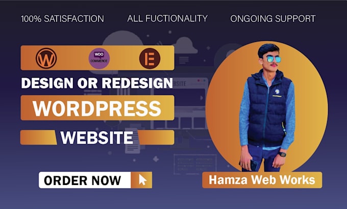 Do modern impressive wordpress website development by Hamzamanzoor000 ...