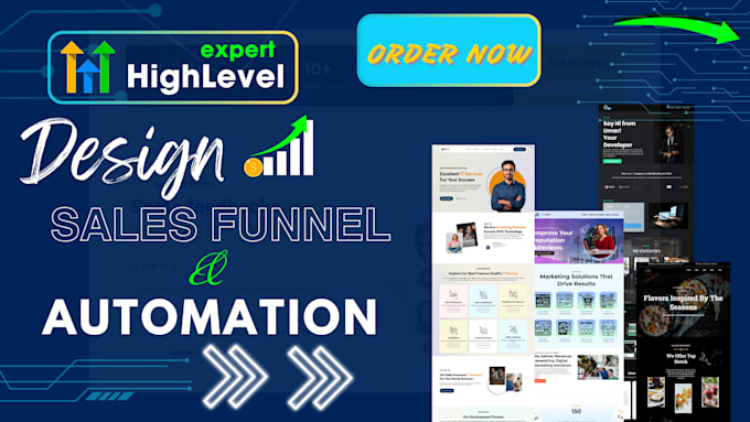 Be your go high level expert for funnel workflow and ghl automation by Jav_aqdas | Fiverr
