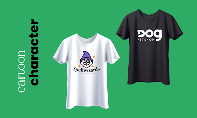 Design tshirt, merchandise, cartoon character, vintage by Graphicterm ...