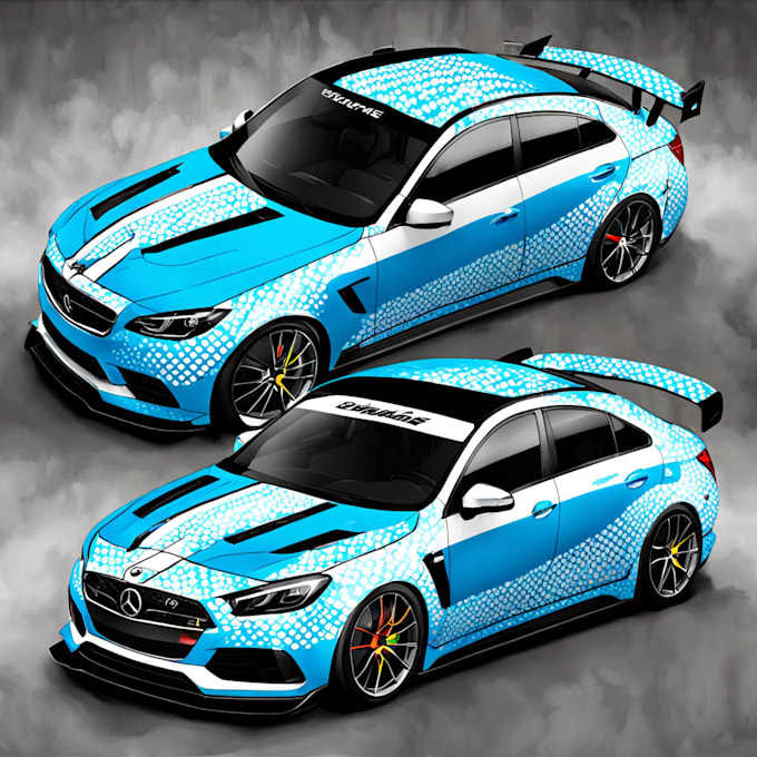Make creative car wrap design, vehicle wrap design by Steanoino | Fiverr