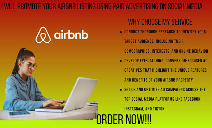 Promote your airbnb listing using paid advertising on social media by ...
