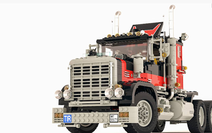 Create 3d model lego design, 3d model instructions, 3d toys lego design ...