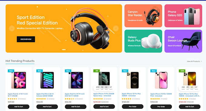 Do mern stack website as mern stack developer by Ammar_junior | Fiverr