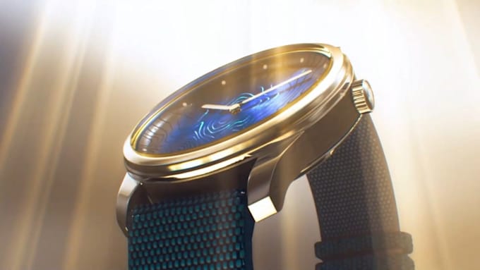 Do 3d watch animation, watch rendering, wrist watch animation 3d model ...