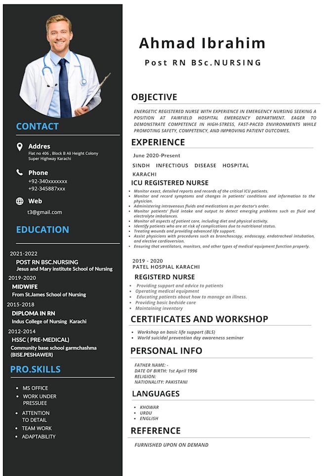 Create standout resumes and unique logo by Saif_rehmat | Fiverr