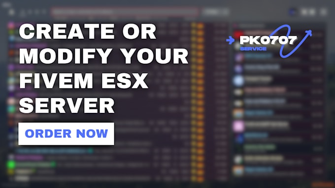 Create or modify your fivem esx server by Paul0406 | Fiverr