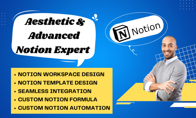 Build Ur Custom Advanced Notion Template In Notion Workspace By Hugo