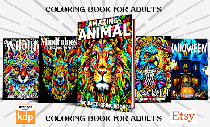 Do adult coloring book coloring pages book cover amazon kdp by Rajiv ...