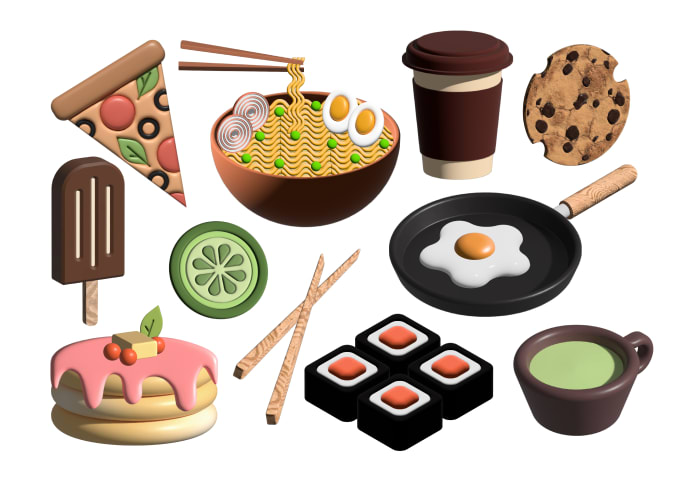 Create custom 3d icons or illustrations for your website,app by ... Create custom 3d icons or illustrations for your website,app by ...