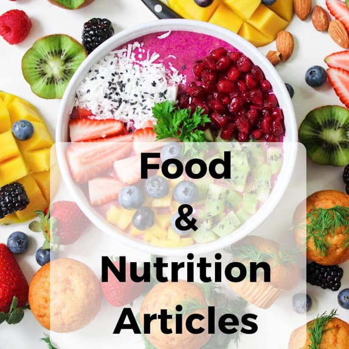 Write unique food articles and recipes by Debbypro011 | Fiverr