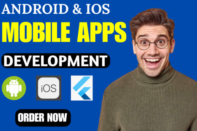 Develop A Custom Mobile App For Both Ios And Android Using Flutter React App By Masoncoders