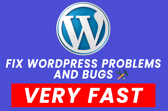 Fix Your Wordpress Website Issues And Errors Or Customize By Leila
