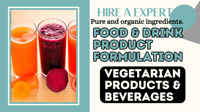 Professionally formulate your food, beverages, energy drink formulation ...