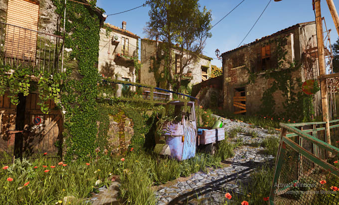 Conception d'environnement 3d dans unreal engine 5, carte de jeu, carte de jeu uefn, nanite ...
