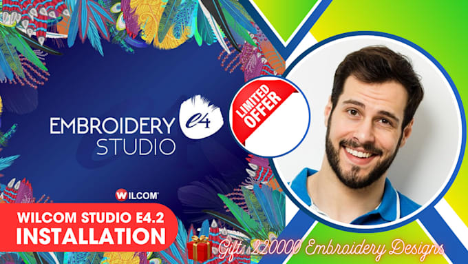 Install wilcom embroidery studio e4 2 on your windows 7 10 11 by Samy ...