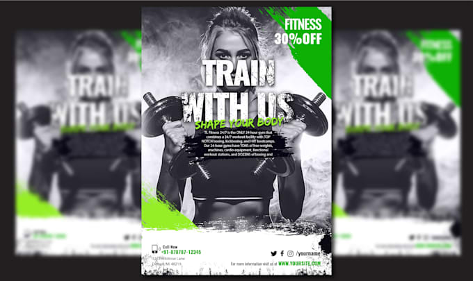 Design a professional flyer and poster for your business by ...