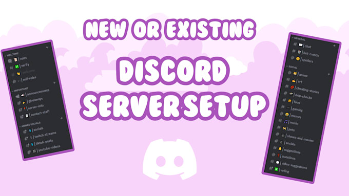 Set up your discord server by Nxtmellow | Fiverr