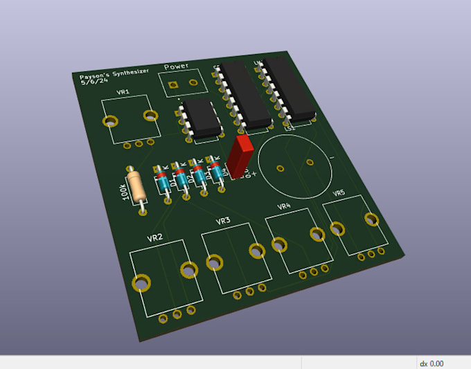 Create a custom pcb from your schematic by Payson_s | Fiverr