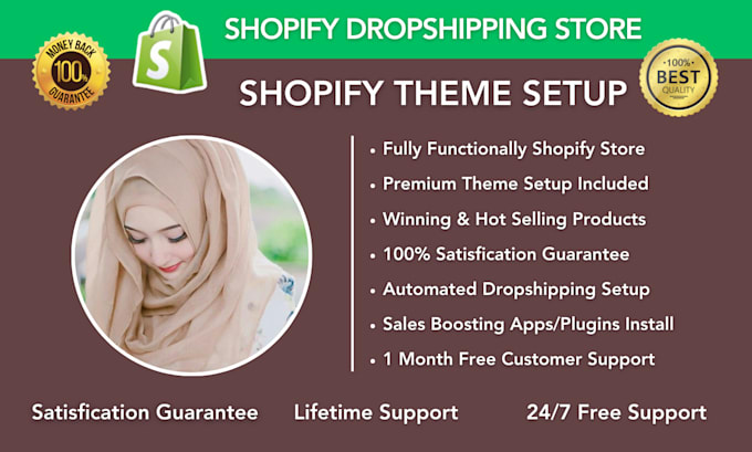 Install the best shopify premium theme by Hm_designer2 | Fiverr