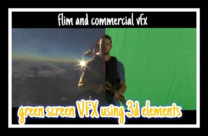 Do vfx and green screen composting nearly like hollywood style by ...