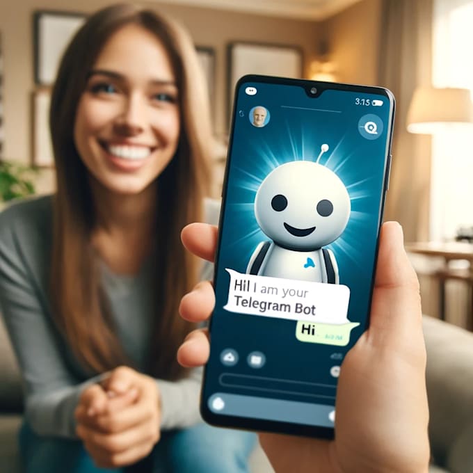 Develop a custom telegram bot with python by Sabakhupenia | Fiverr