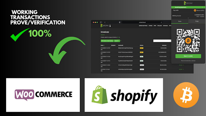 Setup configure and integrate btcpay server into woocommerce and shopify by Mahammushtaq0 | Fiverr