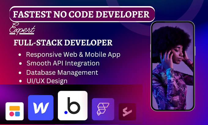 Full Stack No Code App Developer Flutterflow Bubble Io Bubble Mvp Bubble Saas By Darrydrake Fiverr