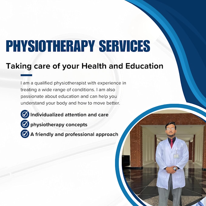 Help in physiotherapy education and consultations by Shrazarjoseph | Fiverr