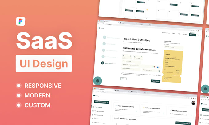 Design modern saas application ui using figma by Nicolas_bardot | Fiverr Design modern saas application ui using figma by Nicolas_bardot | Fiverr